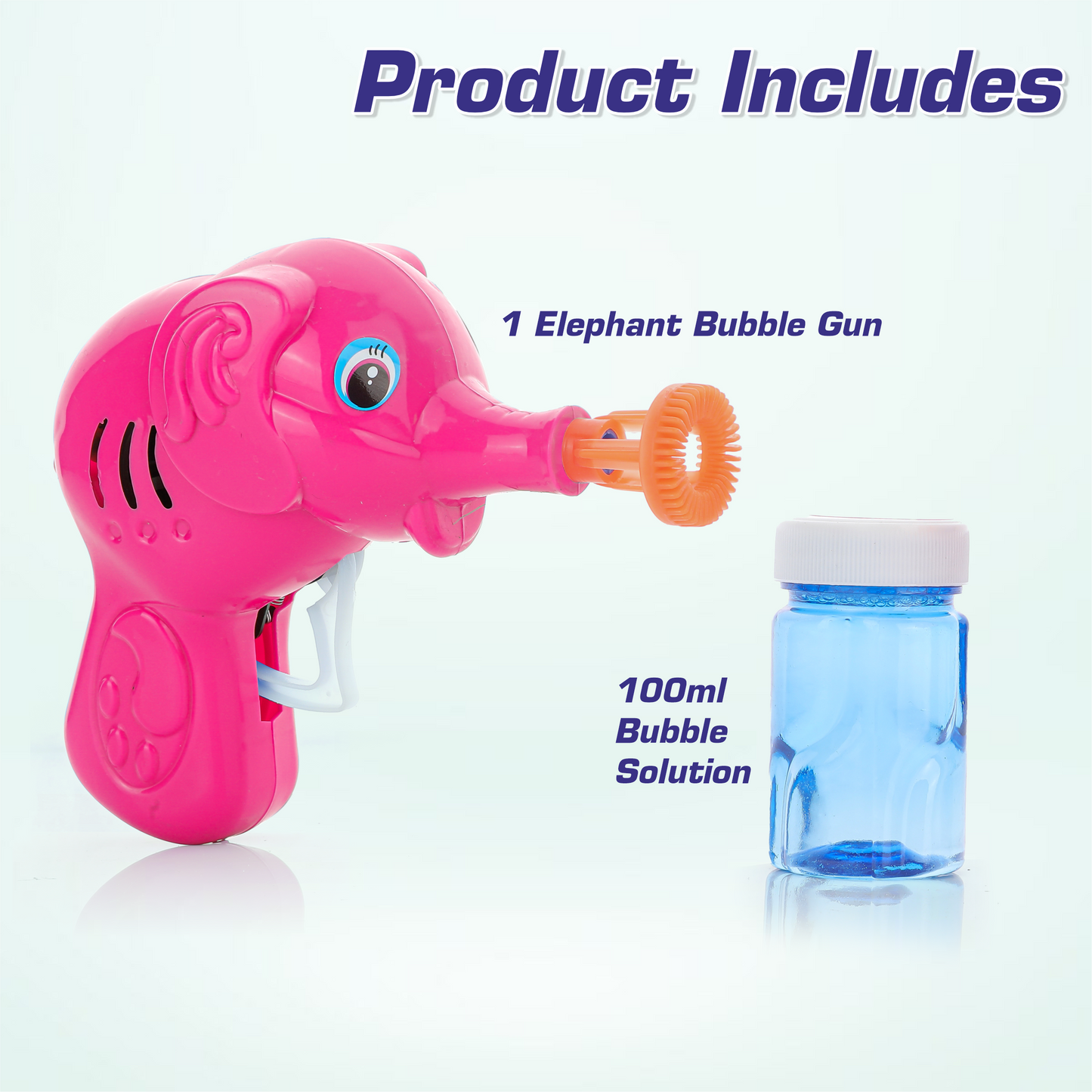 Chanak's Elephant Bubbles Blower Toy (Pink) 🐘 - chanak